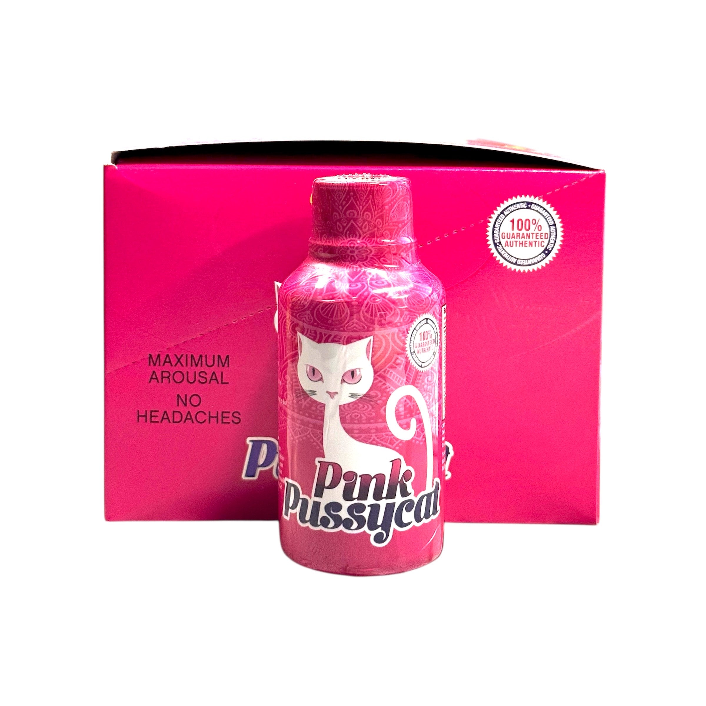 Pink Pussycat 12 Bottles Per Display 2oz Per Bottle Sonics Imports