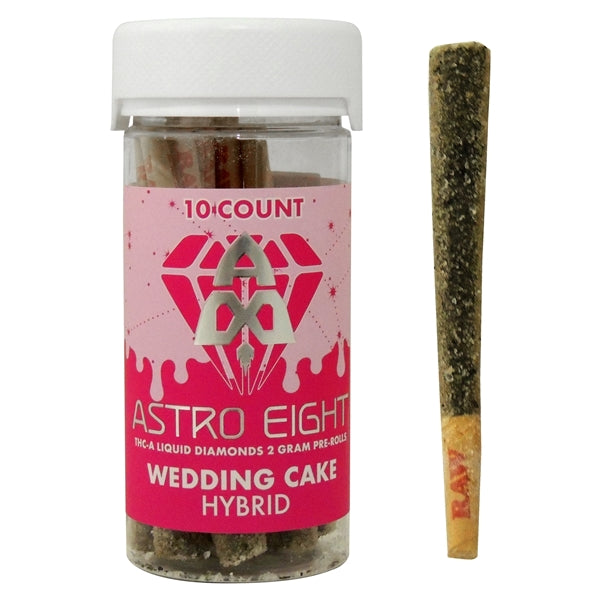 Astro 8 THCP Liquid Diamonds Pre Rolls | 10ct | 2.0g | Multiple Flavor ...