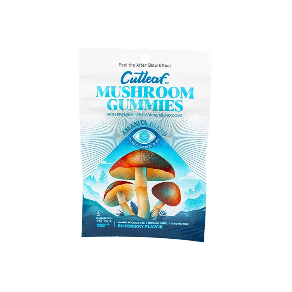 Cutleaf Mushroom Gummies | Amanita Blend | 10 Pack | Multiple Flavor O ...