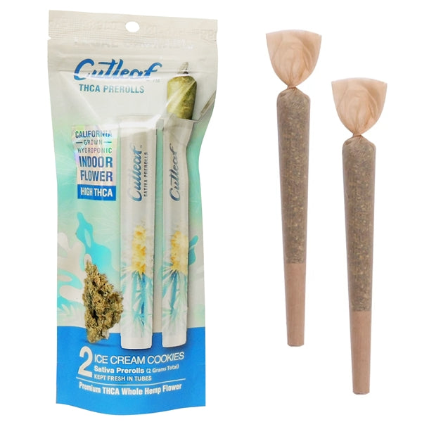 Cutleaf THCA Prerolls | 10 Packs - 2 Rolls Per Pack – Sonics Imports