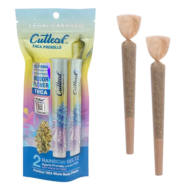 Cutleaf THCA Prerolls | 10 Packs - 2 Rolls Per Pack – Sonics Imports