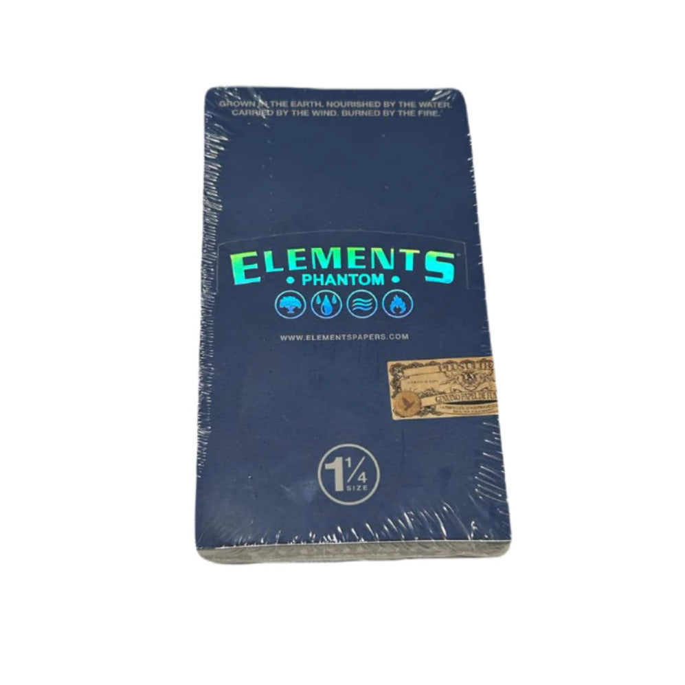 Element Rolling Papers | Phantom | 1 1/4 Papers | 25 Pack – Sonics Imports