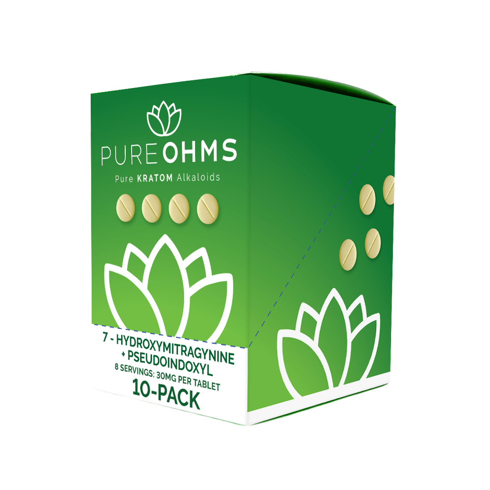 Pure Ohms | Pure Kratom Alkaloids | 7-Hydroxymitragynine + Pseudoindox ...